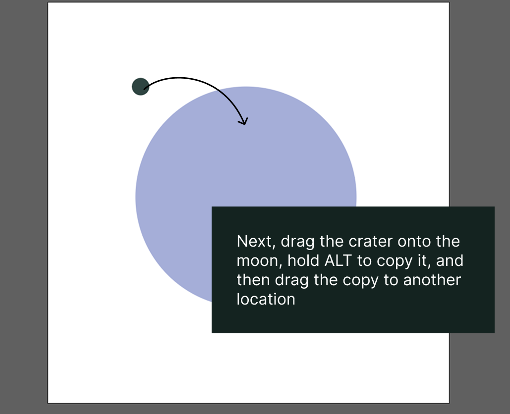 How to create a simple moon in Adobe Illustrator – beguilint