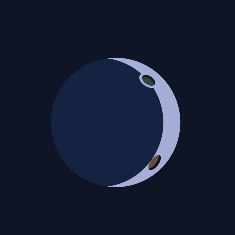 How to create a simple moon in Adobe Illustrator – beguilint